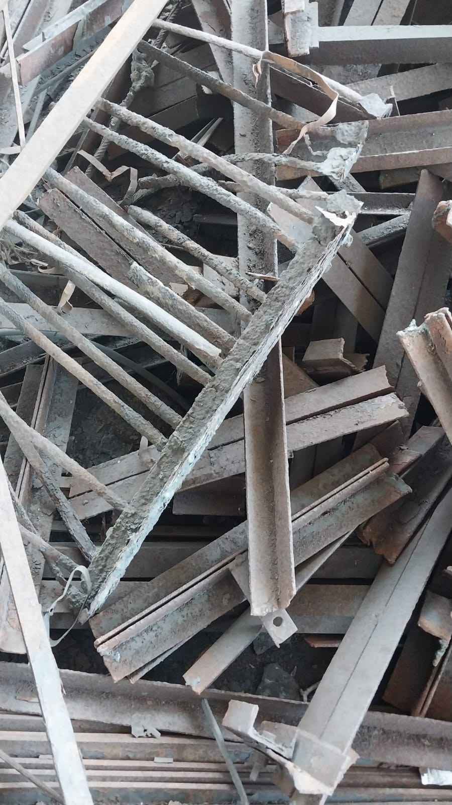 Scrap of IRON Angles, Channel , Round & Square pipes -20 MT AT Khanna ...