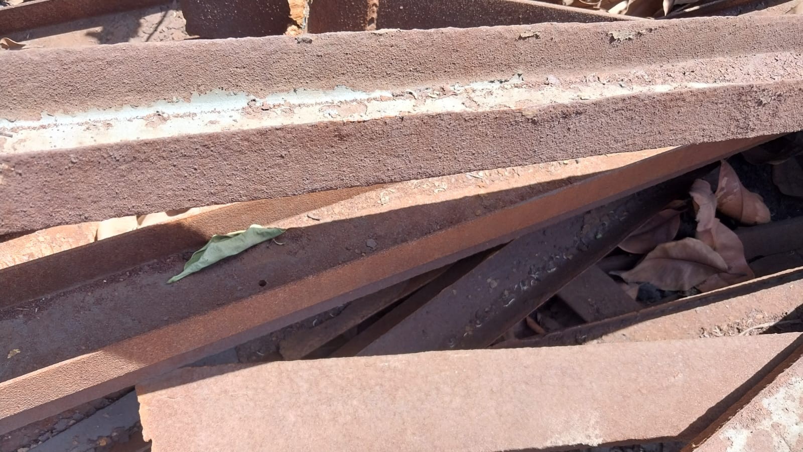 Scrap of IRON Angles, Channel , Round & Square pipes -20 MT AT Khanna ...