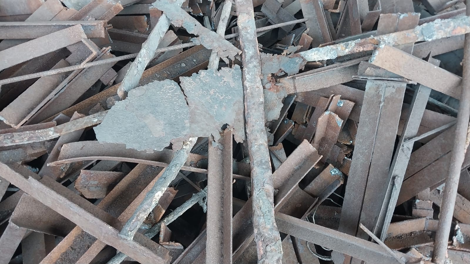Scrap of IRON Angles, Channel , Round & Square pipes -20 MT AT Khanna ...