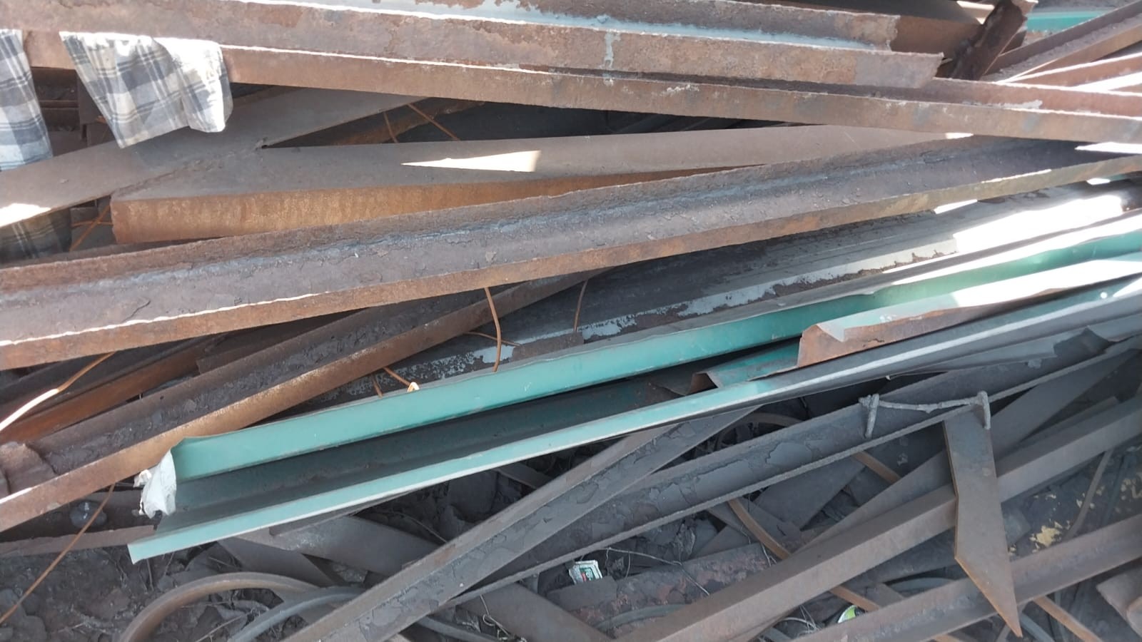 Scrap of IRON Angles, Channel , Round & Square pipes -20 MT AT Khanna ...