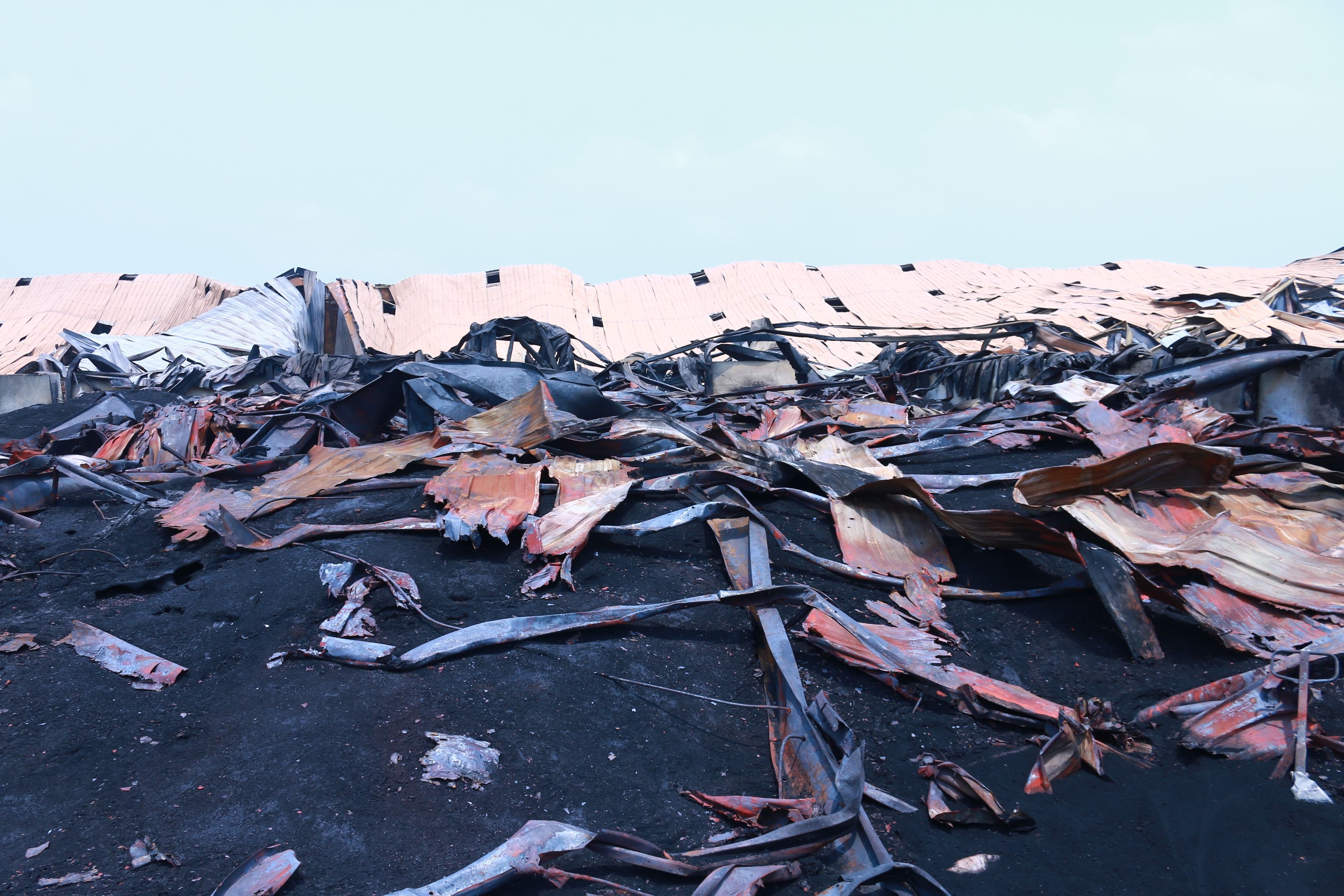 Fire Damaged HDPE, LDPE, PP Polymers – Approx. 1953.575 MT at Bhiwandi MH